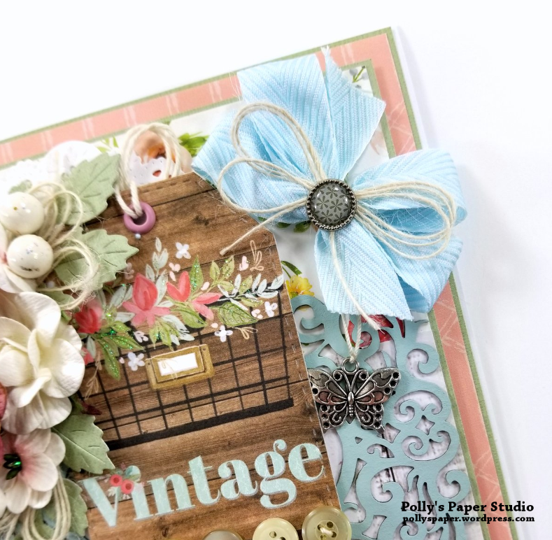 Really Reasonable Ribbon Blog: Vintage Tag Greeting Card