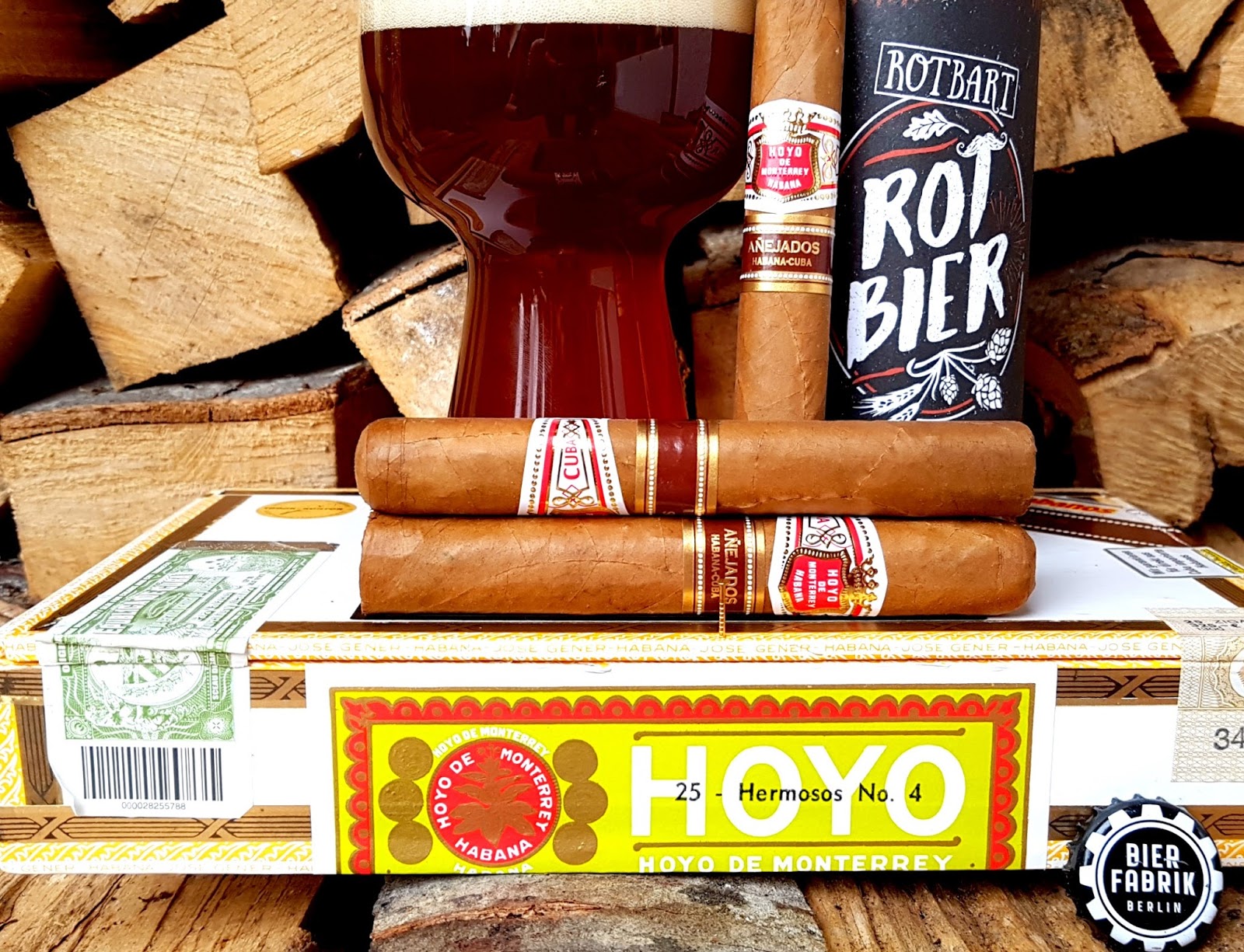 Cigarand(Craft)Beer: Bierfabrik Berlin „Rotbart“ Red Beer and Hoyo de ...