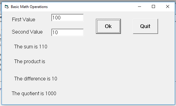Free Programming Source Codes And Computer Programming Tutorials Basic Math Operations In
