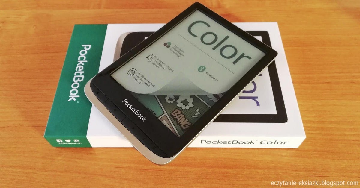 PocketBook Color 633 – test i recenzja czytnika z kolorowym ekranem E ...