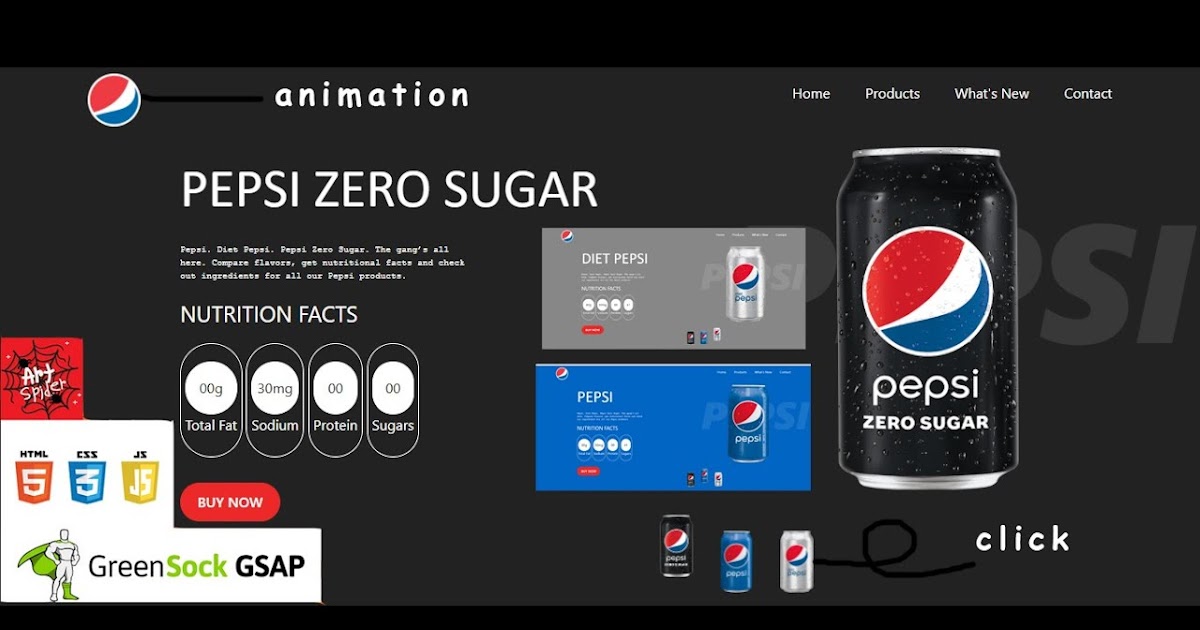 Creative Landing Page Design Using Html Css And Javascript Website