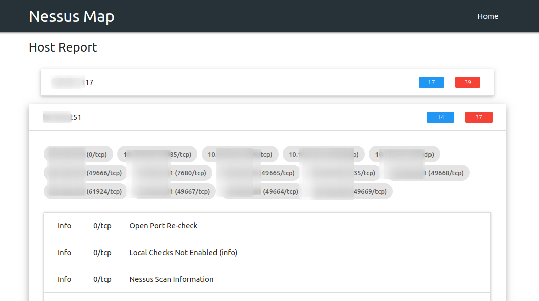 Nessus Map - Parse .Nessus File(S) And Shows Output In Interactive UI