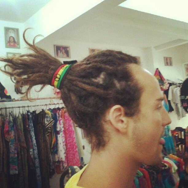 Dreads Poa Anitas: Dreadera dos guris, todos com a cabeça feita :D