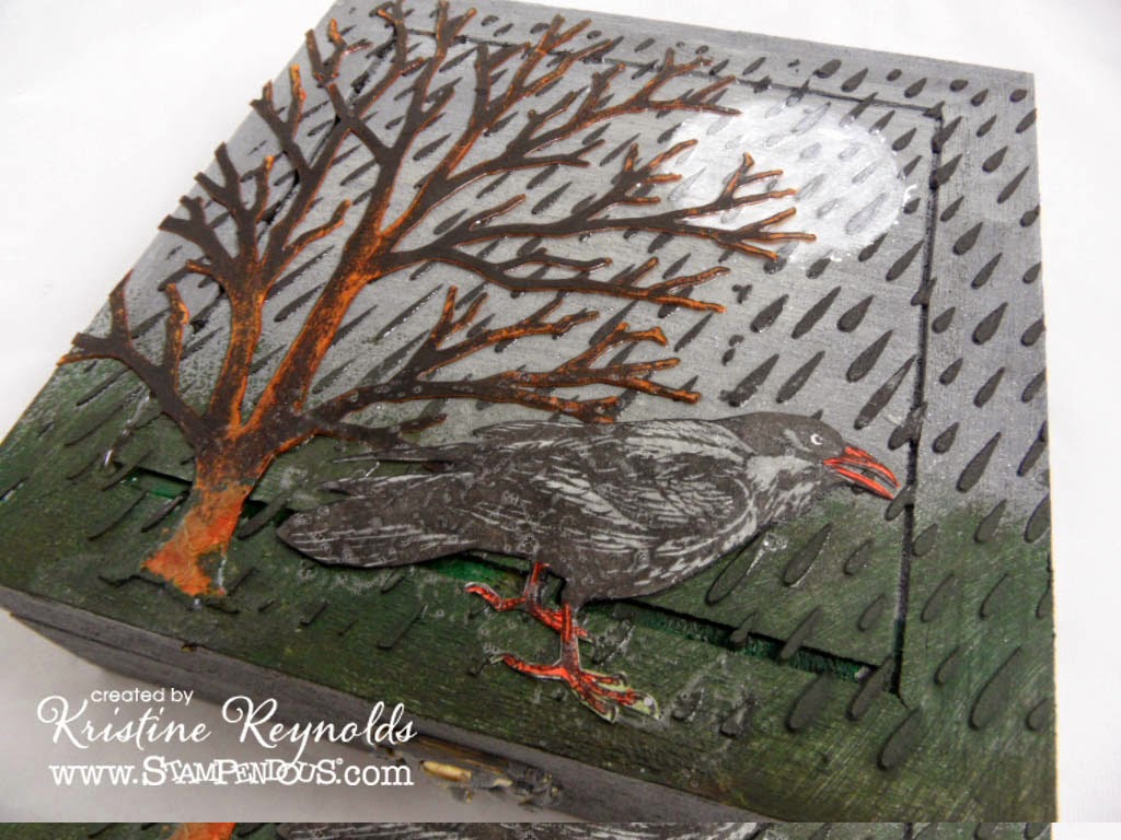 Stamping & Scrapping in California: Raven Box
