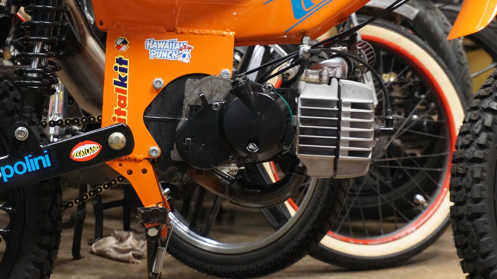 Moped Luau: Puch Tomos Motocross Build - Photo Shoot