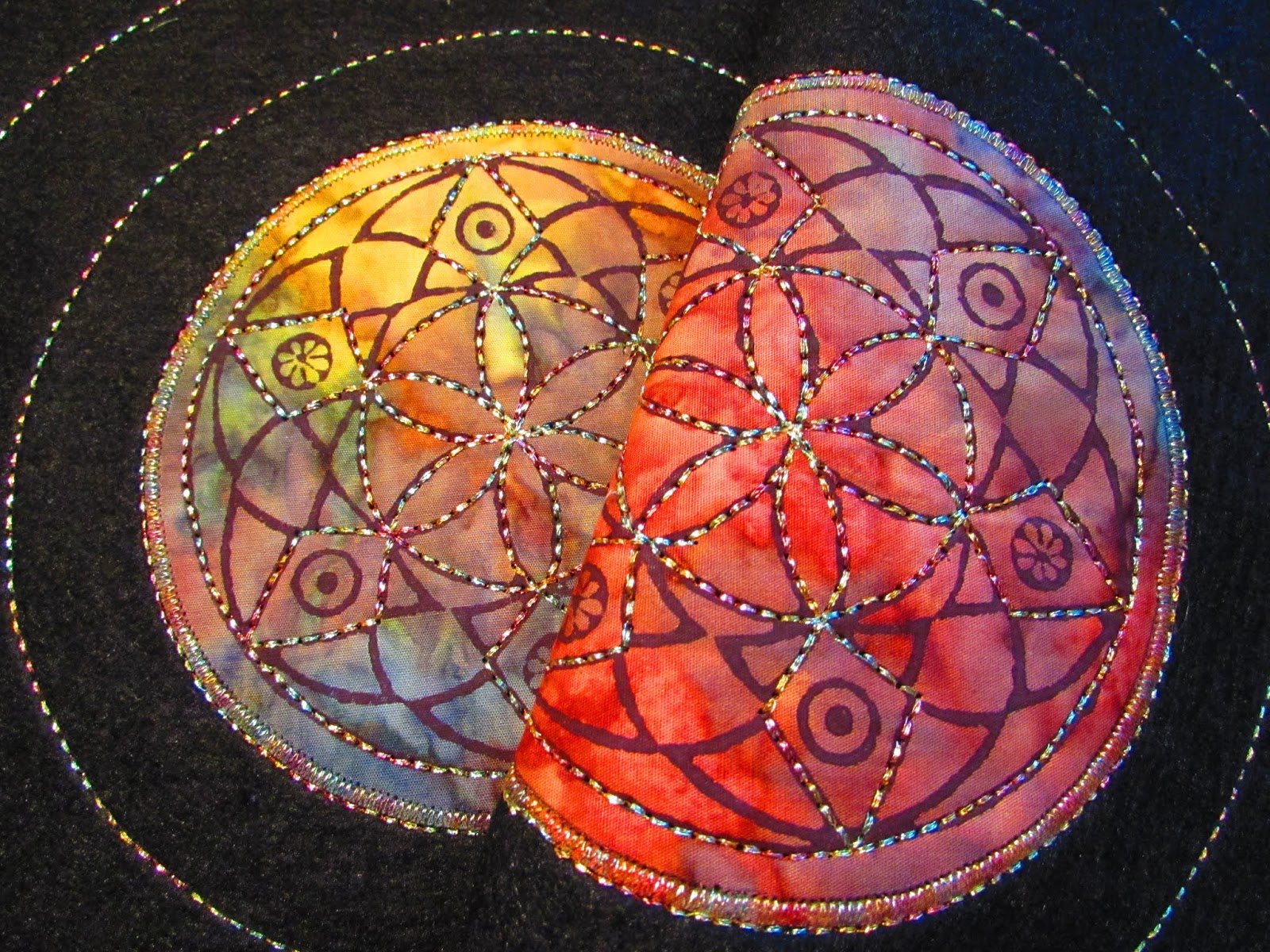 Textile Butterfly: Mandala...mandala......mandala...