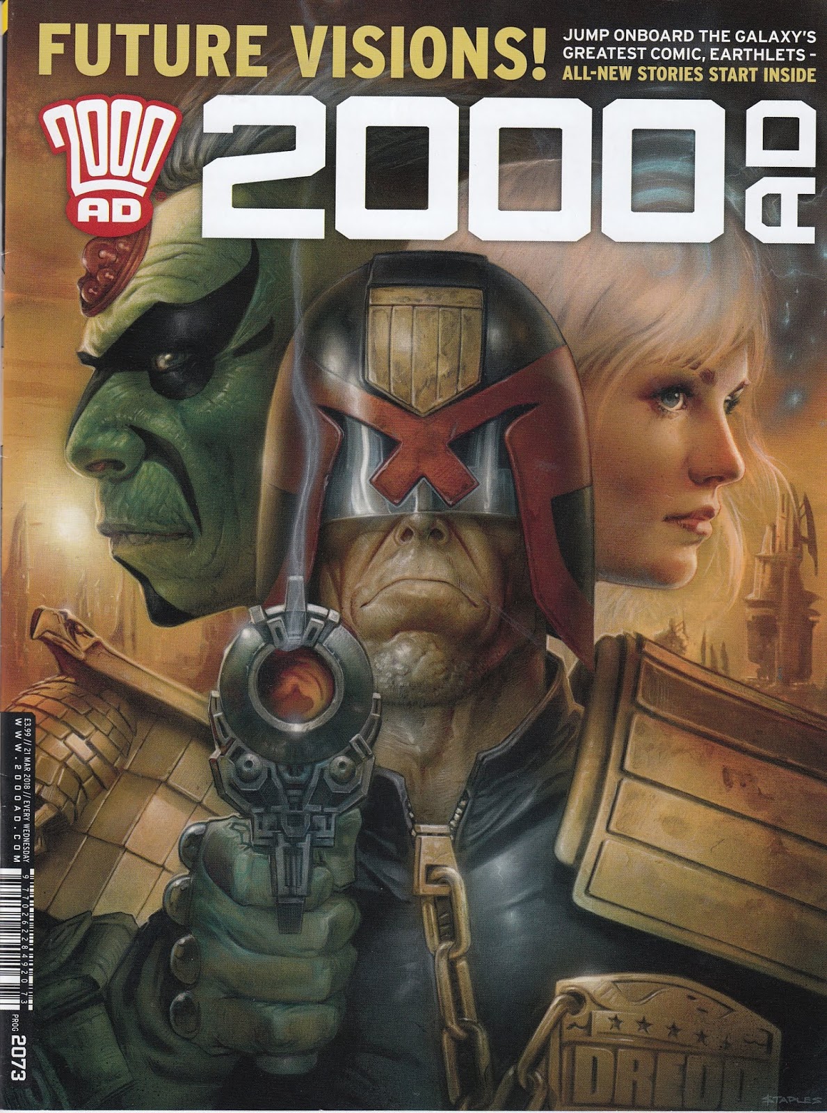 Boys Adventure Comics: UPDATED: Dan Cornwell for 2000AD & the Megazine