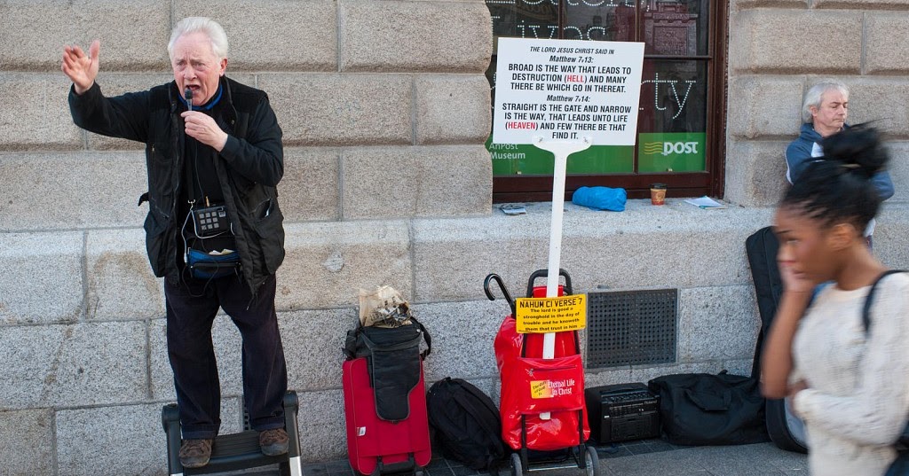 Windflowers: Shouting preachers, spiritual paths