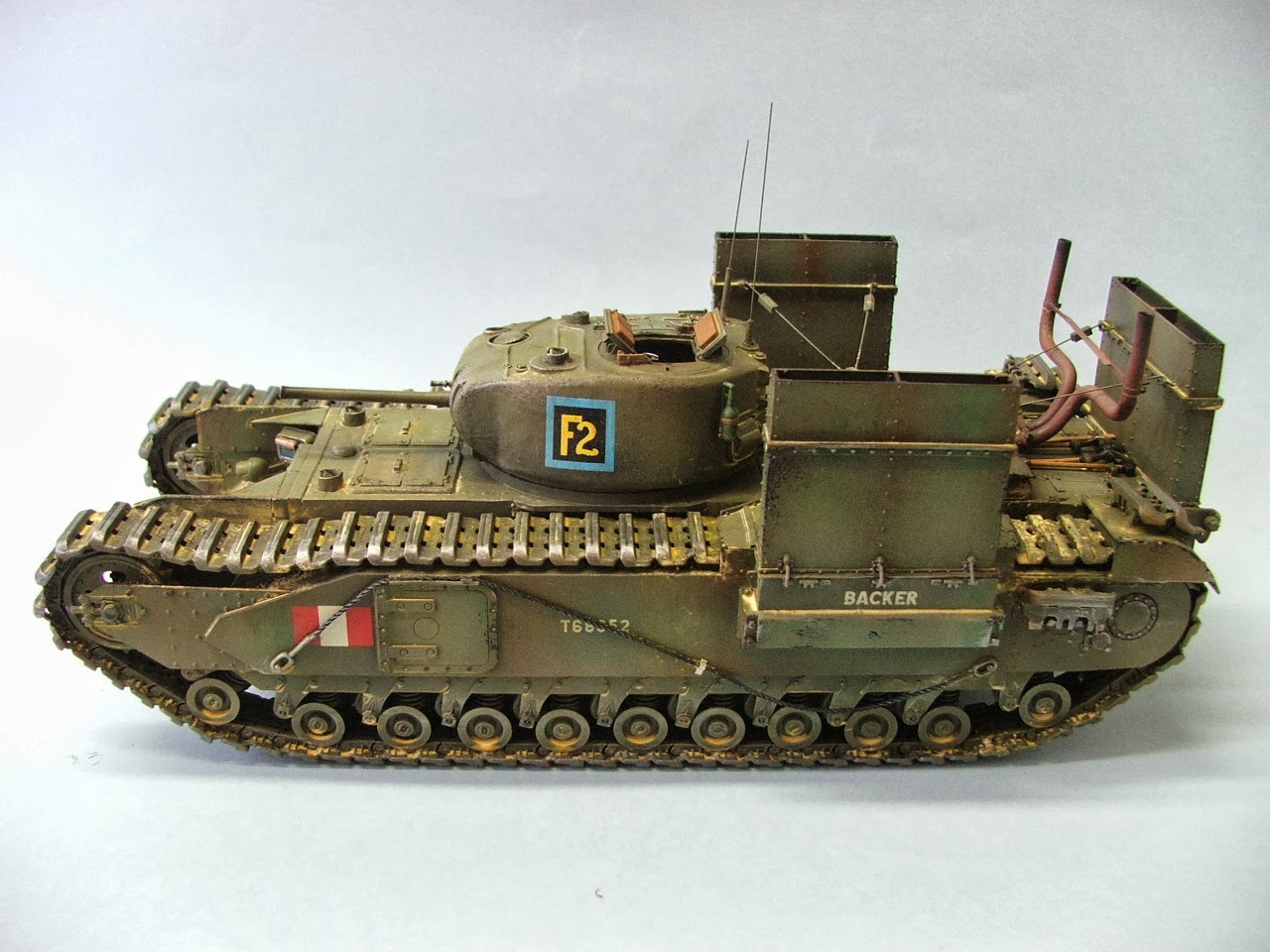 Panzerserra Bunker- Military Scale Models in 1/35 scale: Churchill Mk ...