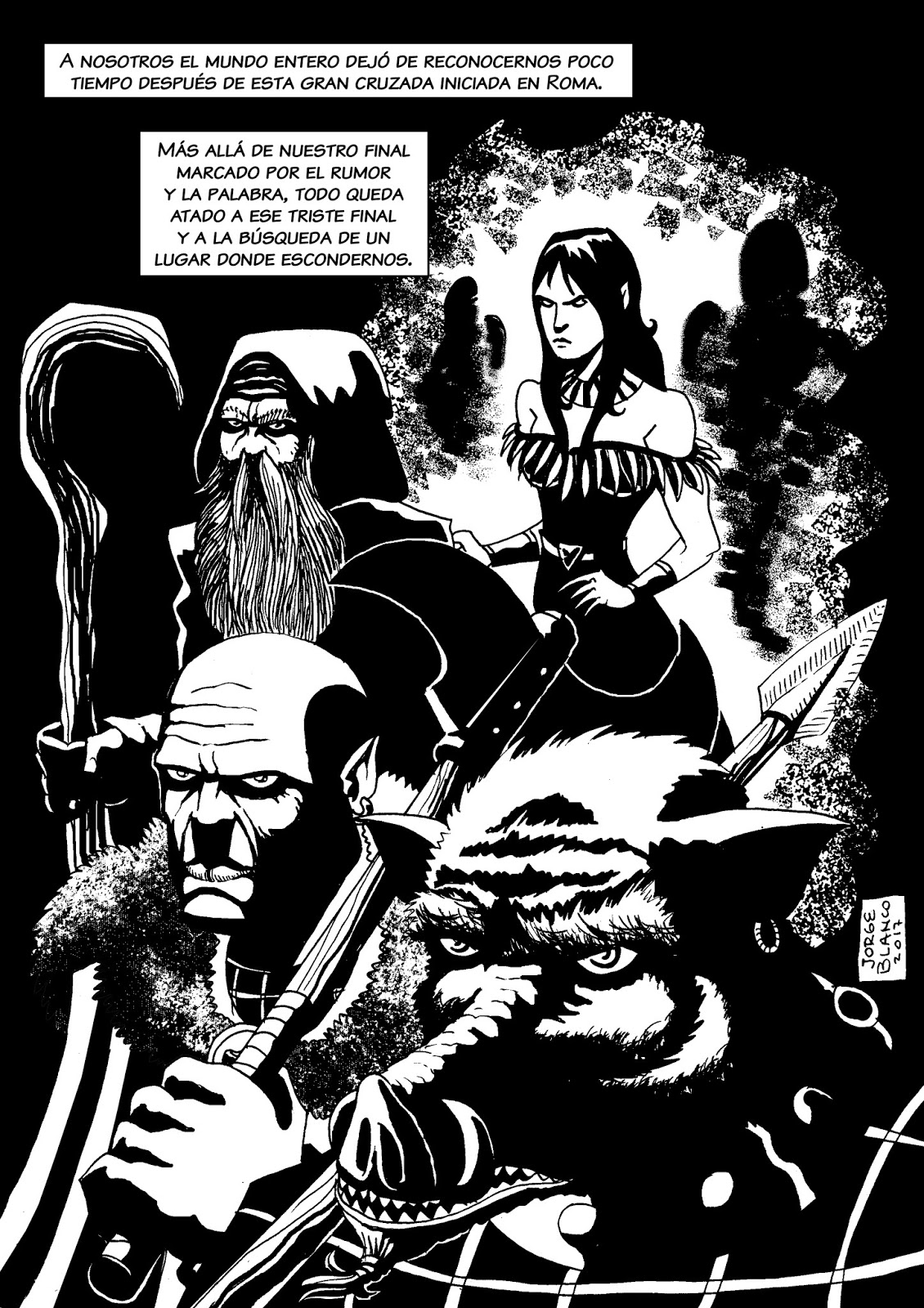 Jorge Blanco Artwok: Camulus - Saga de los Dioses