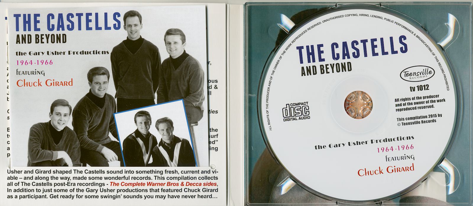 Pop On The Run: The Castells & Beyond - The Gary Usher Productions 1964 ...