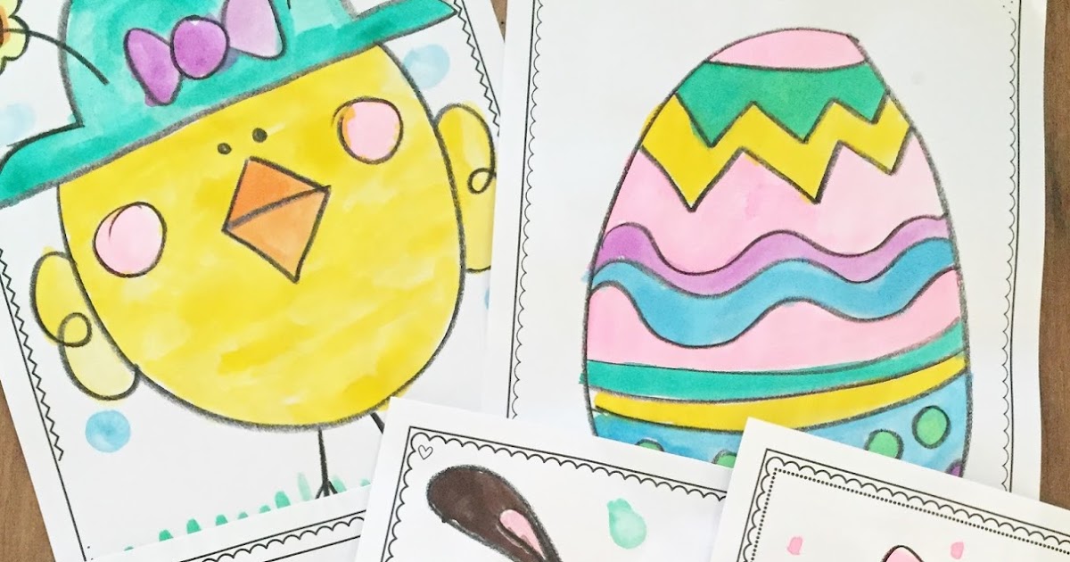 Easter Directed Drawing | From the Pond