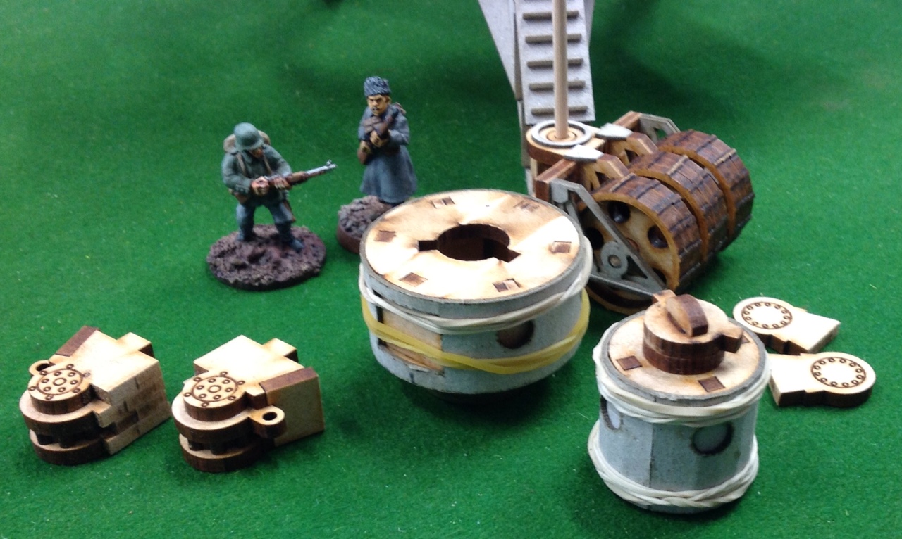 Captain Darling's Miniatures Emporium: 1/56 Tsar Tank Kit - Part 2 of ...