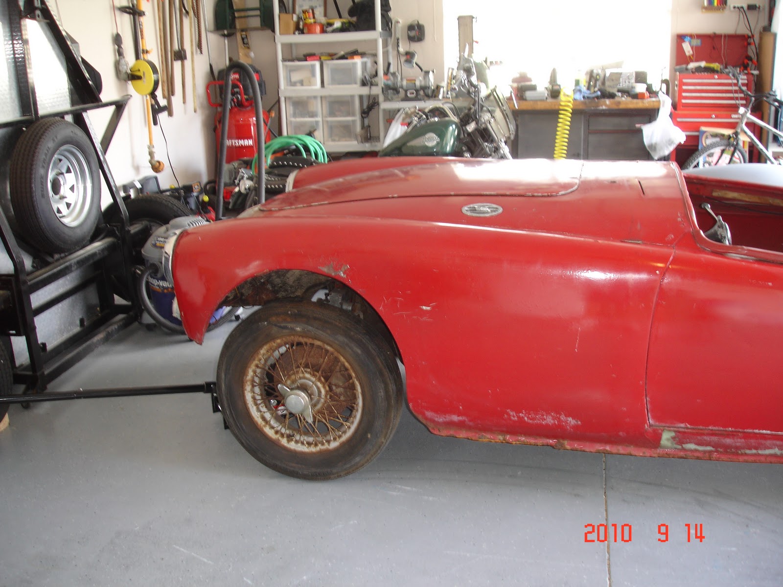 Jim's 61 MGA Frame Off Restoration
