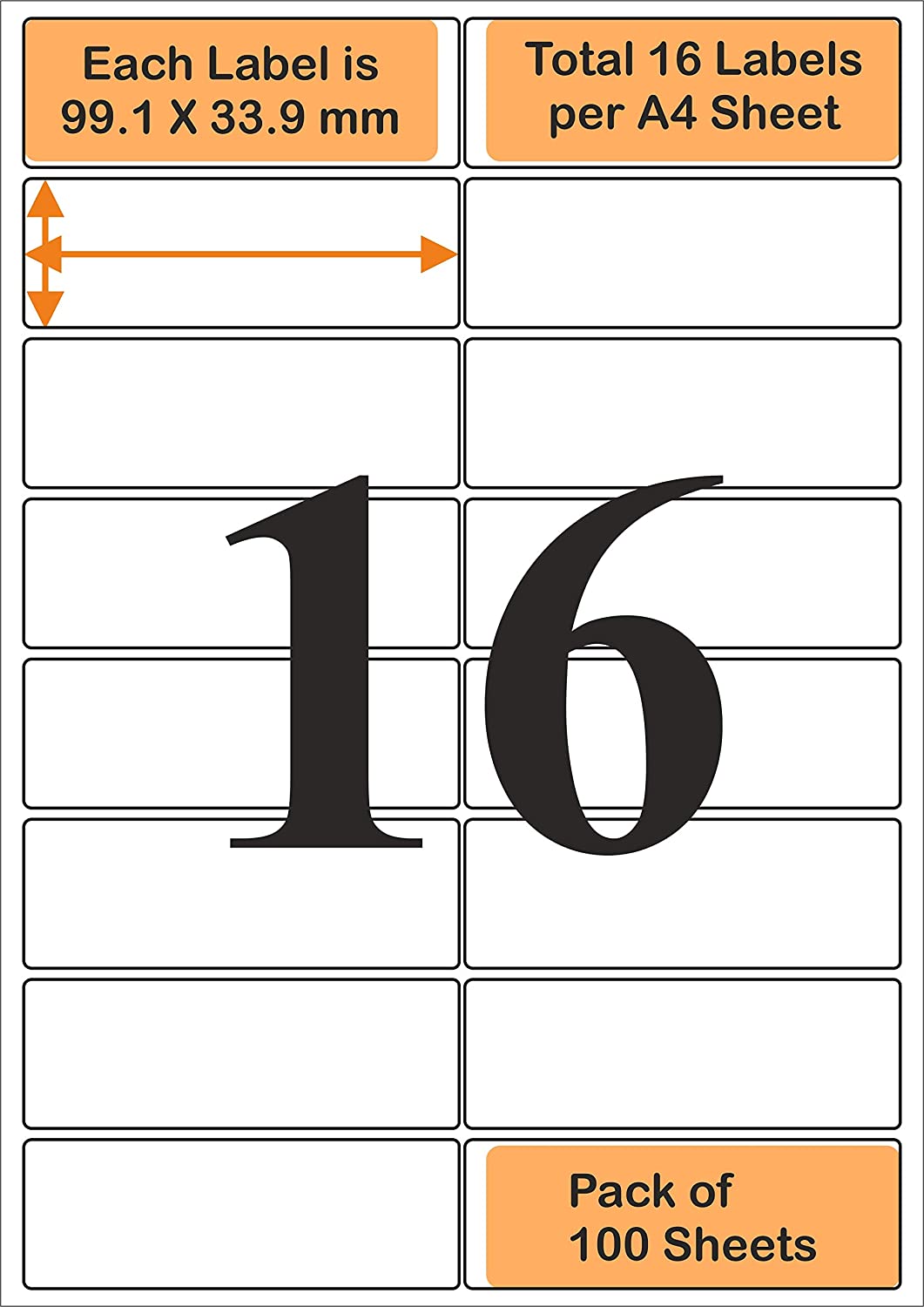 Compare Price A4 Sheet Self Adhesive Label Oddy Novajet VCR Desmat ...