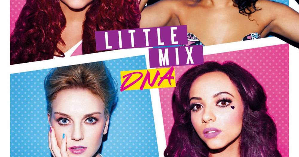 Encarte: Little Mix - DNA - Encartes Pop