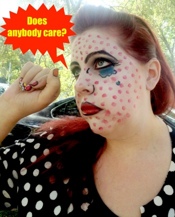 Beauty By Nikki: Halloween Costume: Pop Art/Comic Strip hair, makeup ...