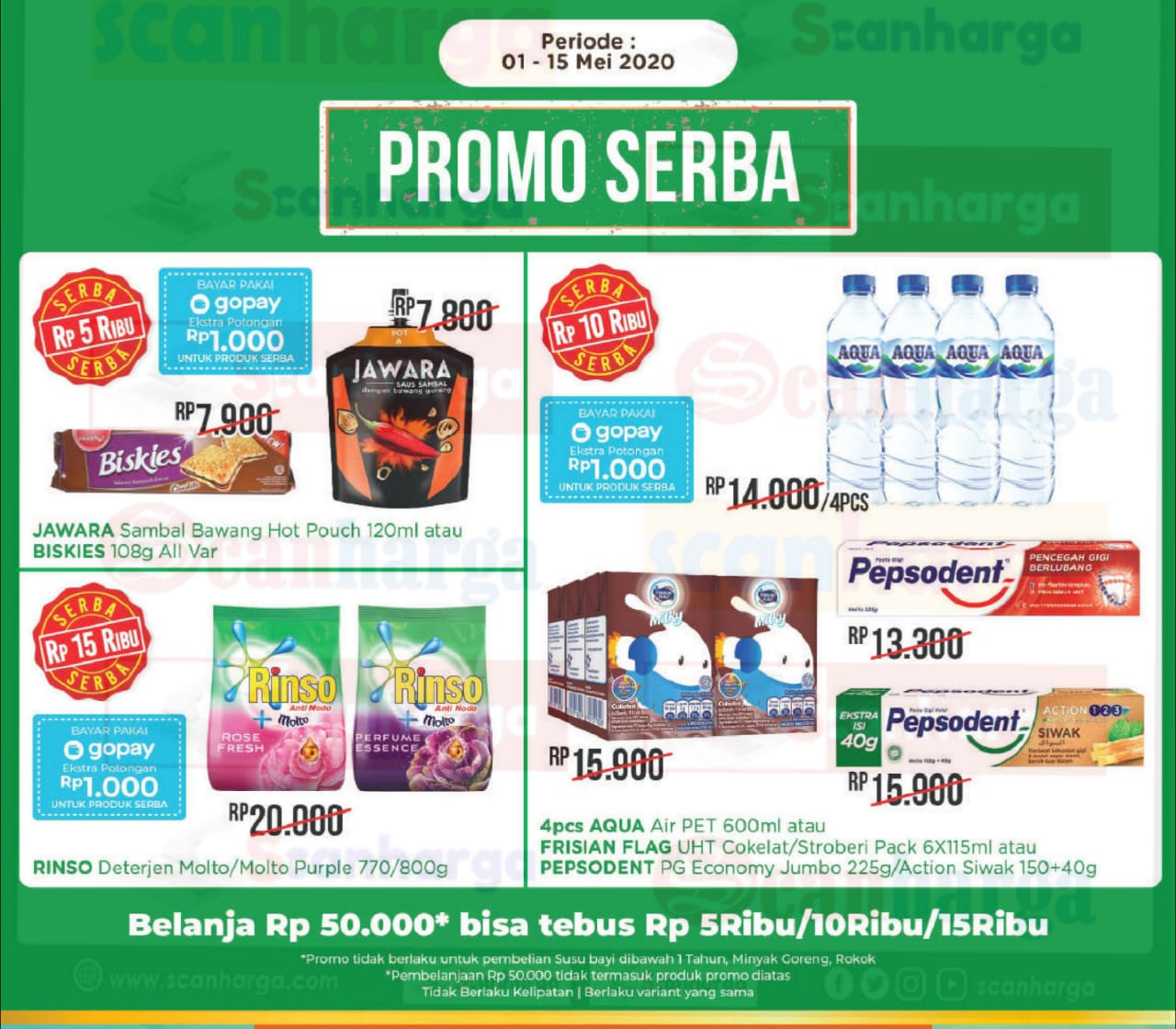 √ Alfamart Promo SERBA! Paling Anyar Periode 1 - 15 Mei 2020