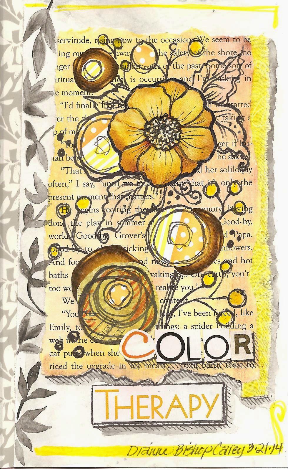 Art Beneath the Cottonwoods: Collage Tutorial: magazine scraps