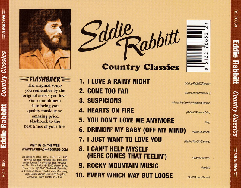 ENTRE MUSICA: EDDIE RABBITT - Country Classics