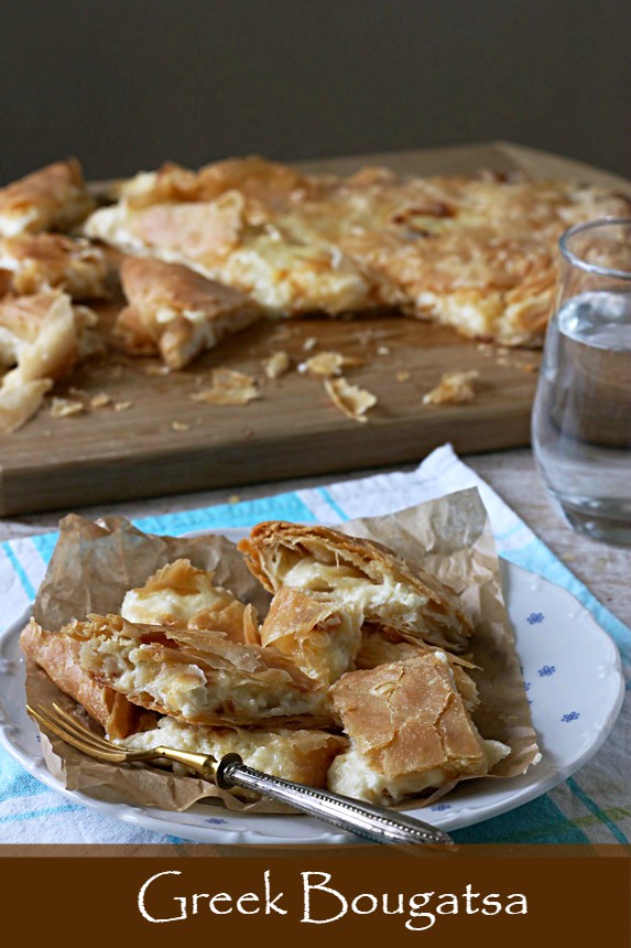 Гръцка баница Бугаца / Greek Bougatsa (Μπουγάτσα) | my candy kitchen