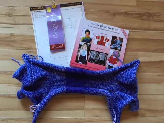 Adventures in Machine Knitting: The Baby Surprise Jacket