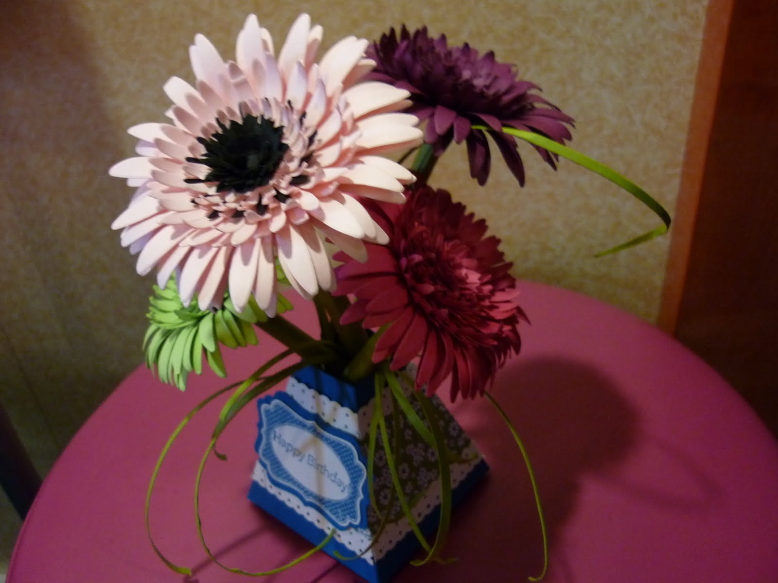 Papercrafts Love Affair: Happy Birthday Flowers