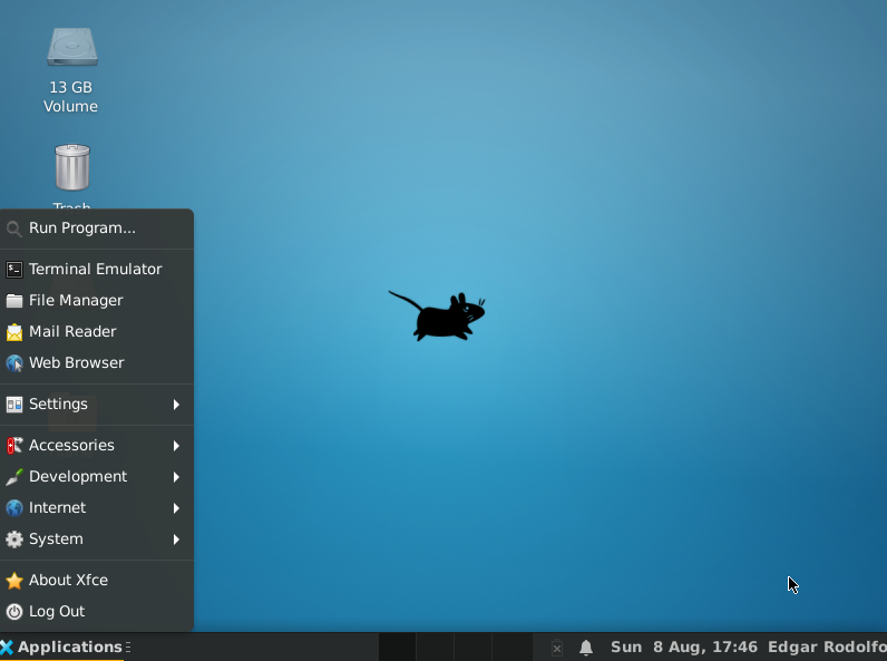 Edgar Rodolfo: FreeBSD 13 y Xfce, entorno de escritorio completo