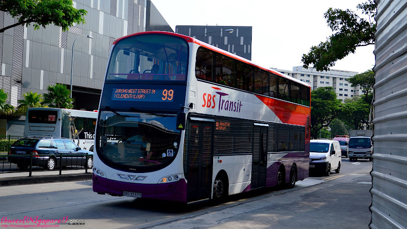 (buses[IN]gapore!): SBS Transit : Volvo B9TL/ Gemilang (SBS7777Y)