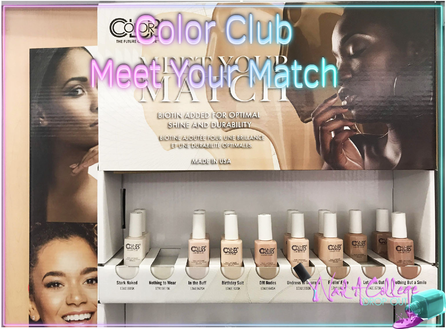 Nail A College Drop Out: Color Club Meet Your Match