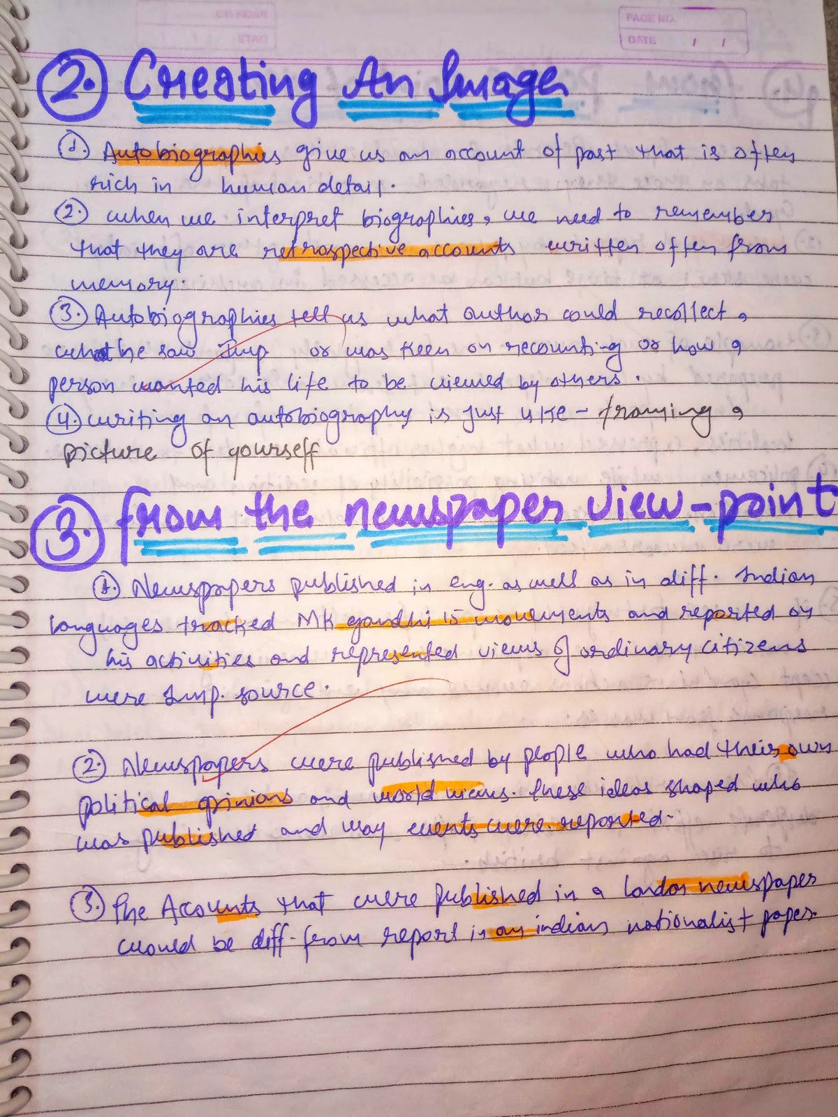 Handwritten Notes of Mahatma Gandhi and The Nationalist Movement ...