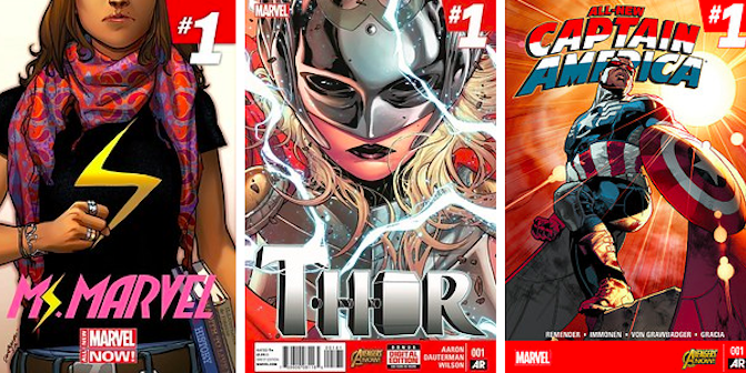Our Thoughts About Marvel Comics "Giving Up" on Diversity - The Geek Twins