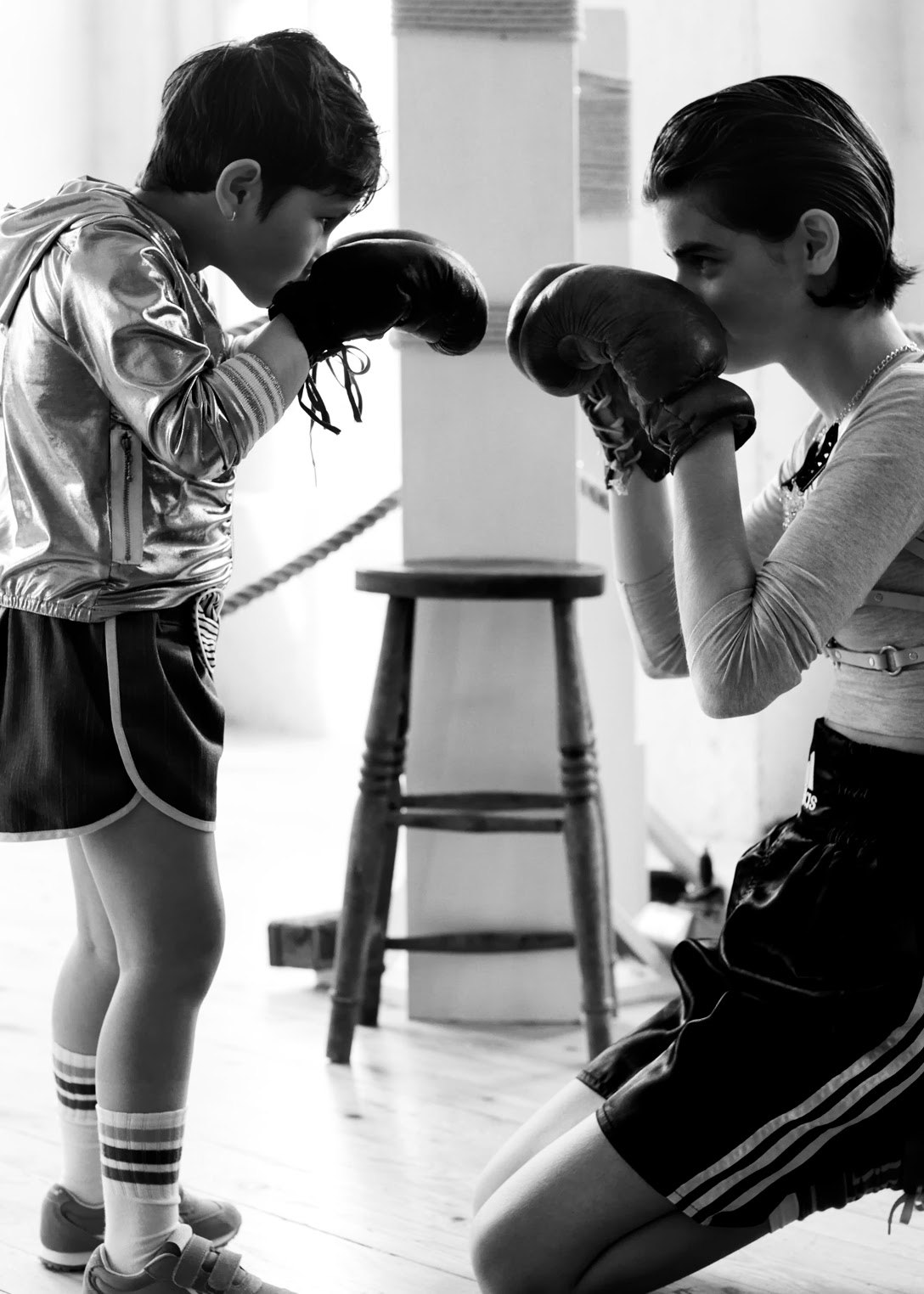 Lunallure: Boxers and Ballerinas for La Petite magazine