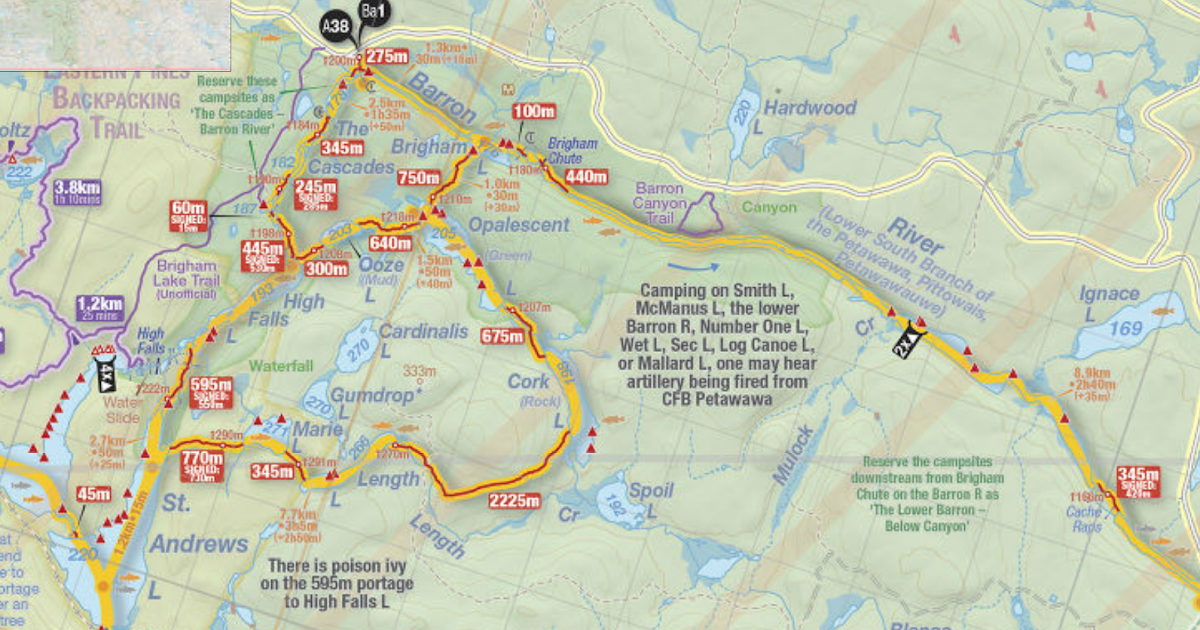 THE ACCIDENTALCANOEIST: TRIP PLANNING FOR THE BARRON CANYON, THE ...