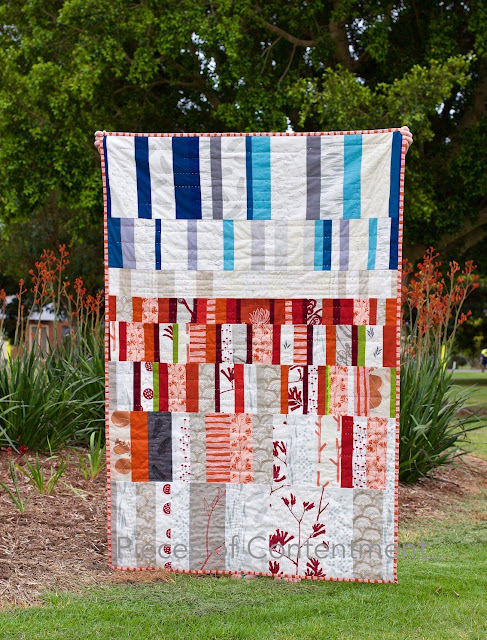 Pieces of Contentment: Aussie Landscape - Quilt
