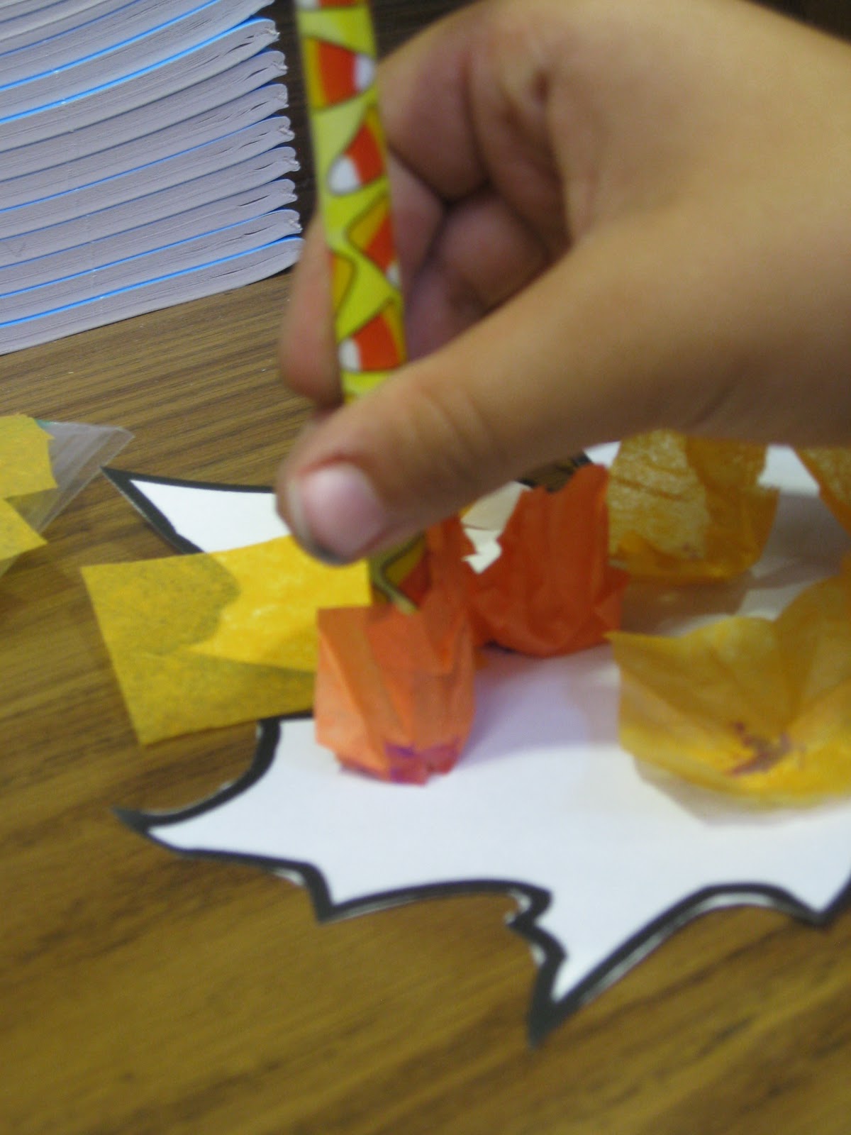 OT Cafe: Fall Leaf Fine Motor Craft