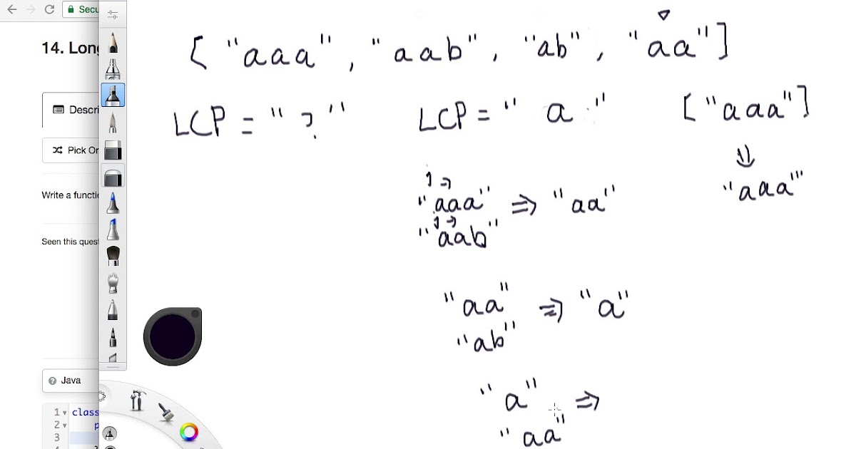 Longest Common Prefix In Java Coder Destination Automation Anywhere Rpa Tutorial