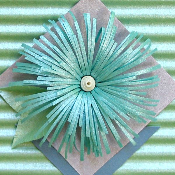 Asymmetric Fringed Flowers Tutorial
