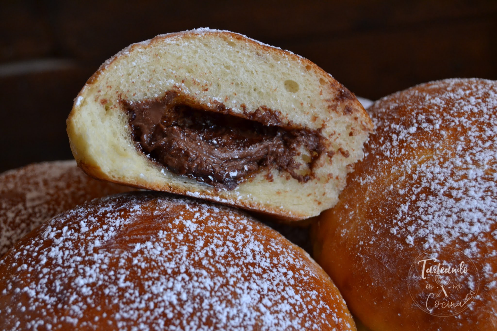 Tarteando en mi cocina: Bollos rellenos de Nutella
