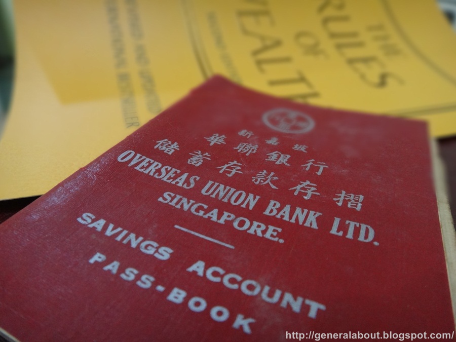 An old Savings Account Pass Book