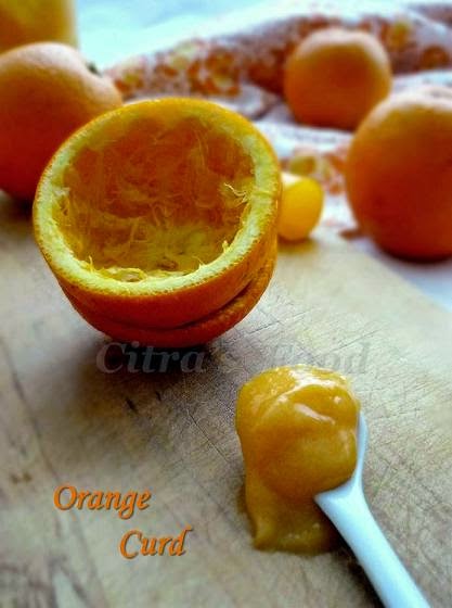 Citra's Home Diary: Orange Curd Recipe and seasonal Table list for ...