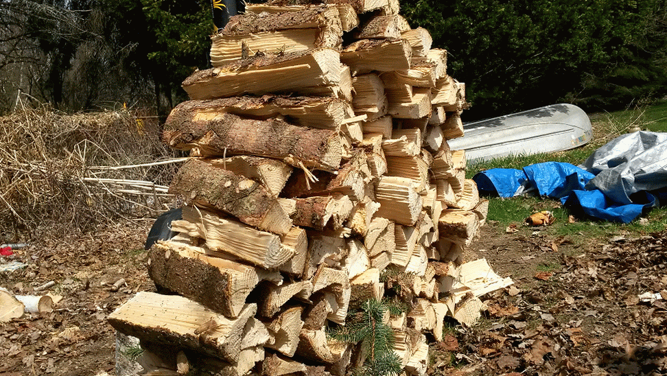 HelluvaCook.com! : Check Out My Huge Log (Pile)!!