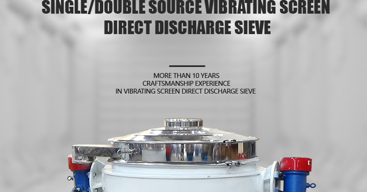 direct discharge vibrating screen