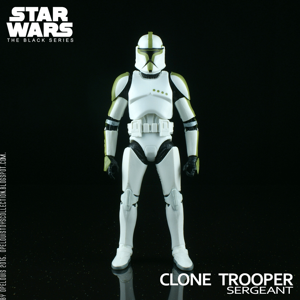 Opelouis's Toys Collection: The Black Series 6" Clone Trooper Sergeant