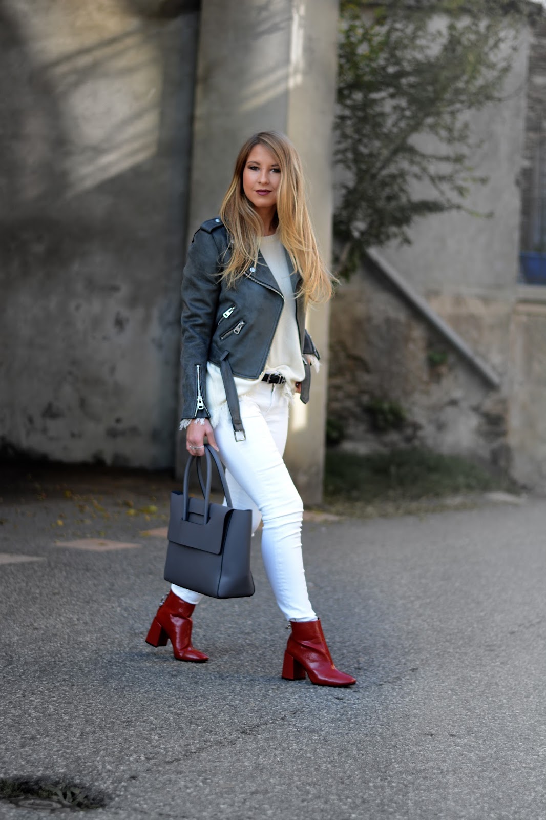 Withstyleandchic - Blog Mode, Beauté Lyon: Les Bottines rouges