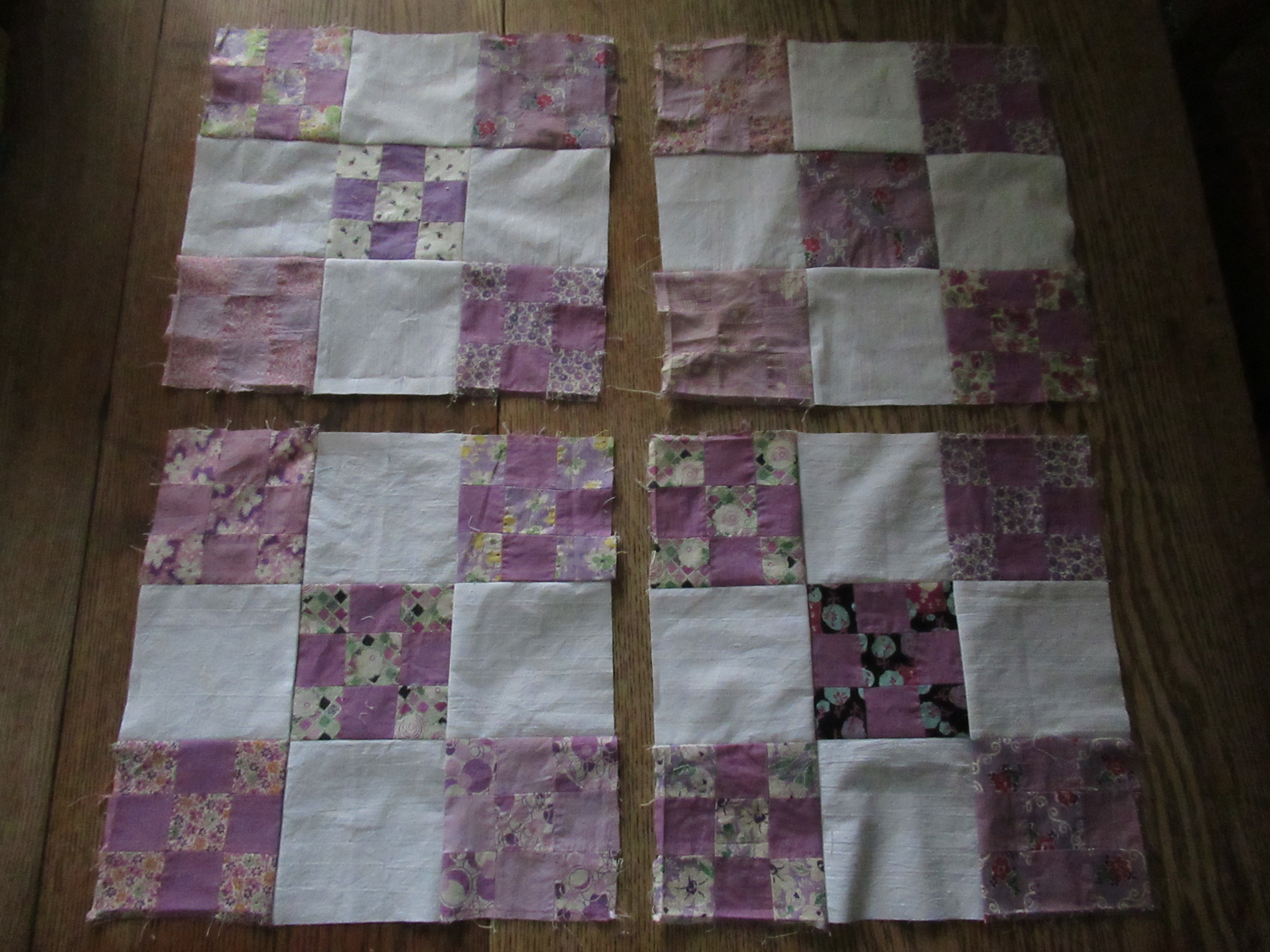 Treadlestitches: Purple Patches, Old and New