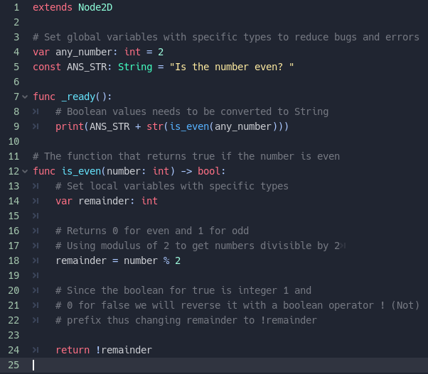 Tutorial 5 Basic Functions In Gdscript Part 2 ~ Godot Engine Tutorial