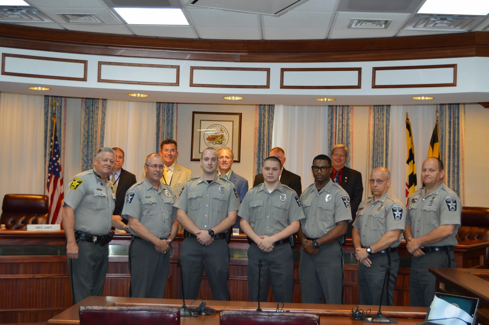 Calvert County Sheriff's Office: THE SHERIFF'S OFFICE WELCOMES 3 NEW ...