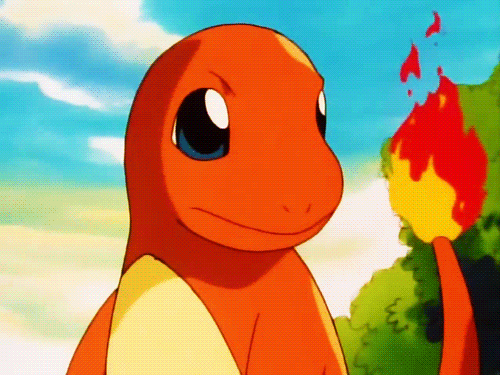 AKI GIFS: Gifs animados Charmander (Pokémon)
