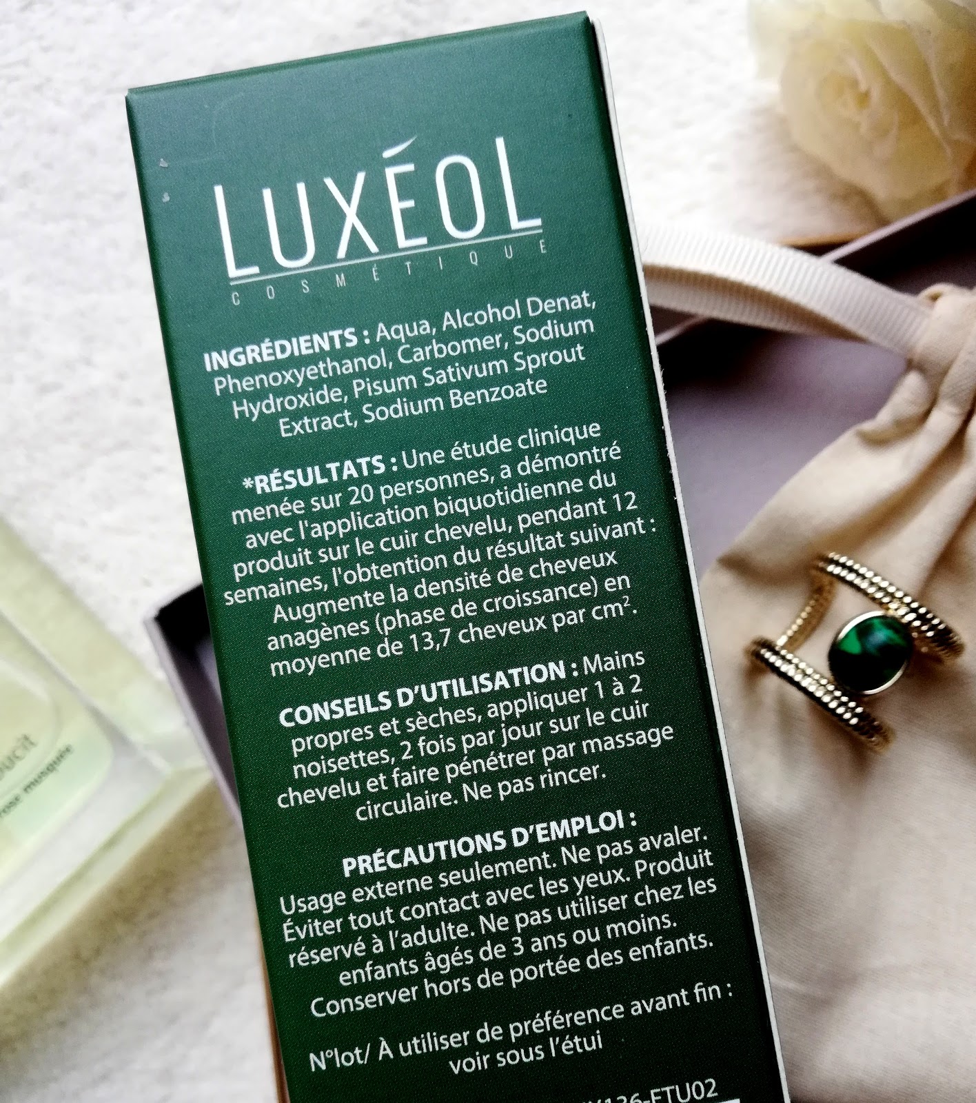 Le Sérum Pousse des cheveux de LUXÉOL 💆🏽‍♀️ Code Promo